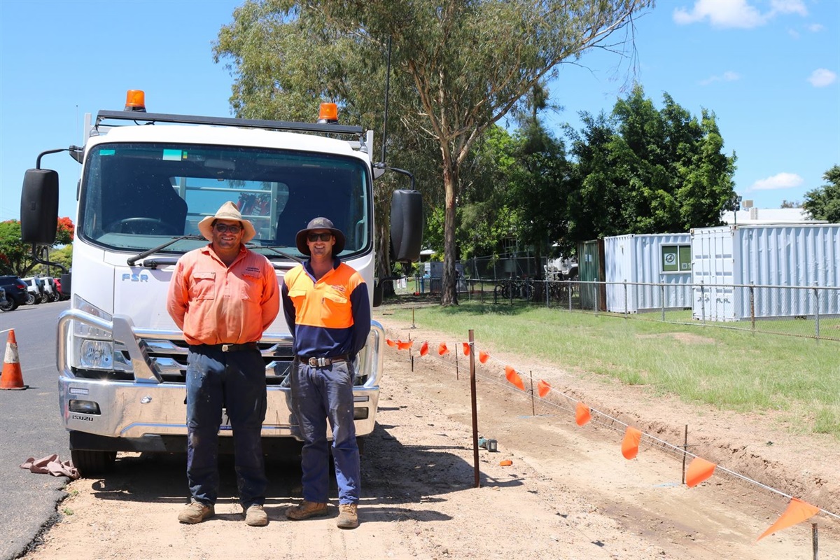 Upgrades under way for safer access to Goondiwindi State High School ...