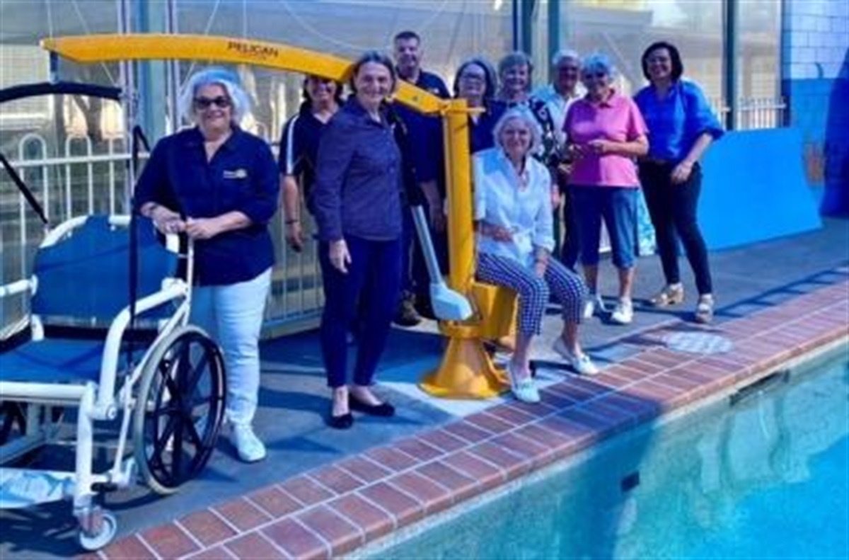 Yellow Pool hoist brings buoyancy to the Goondiwindi community ...